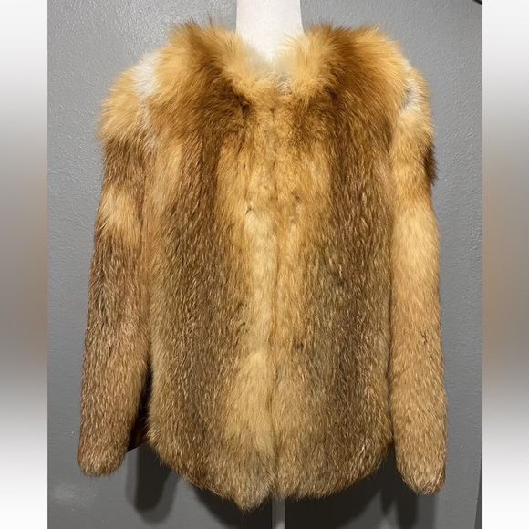 Neiman Marcus | Jackets & Coats | Vintage 5s 60s Neiman Marcus Red Fox ...